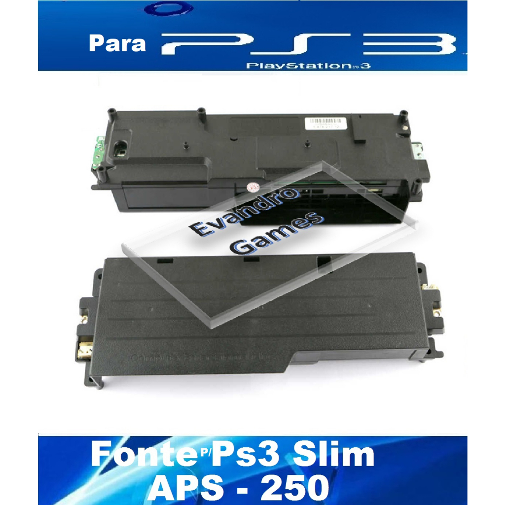 Fonte Para Ps3 Playstation 3 Slim Aps - 250 (2097) | Shopee Brasil