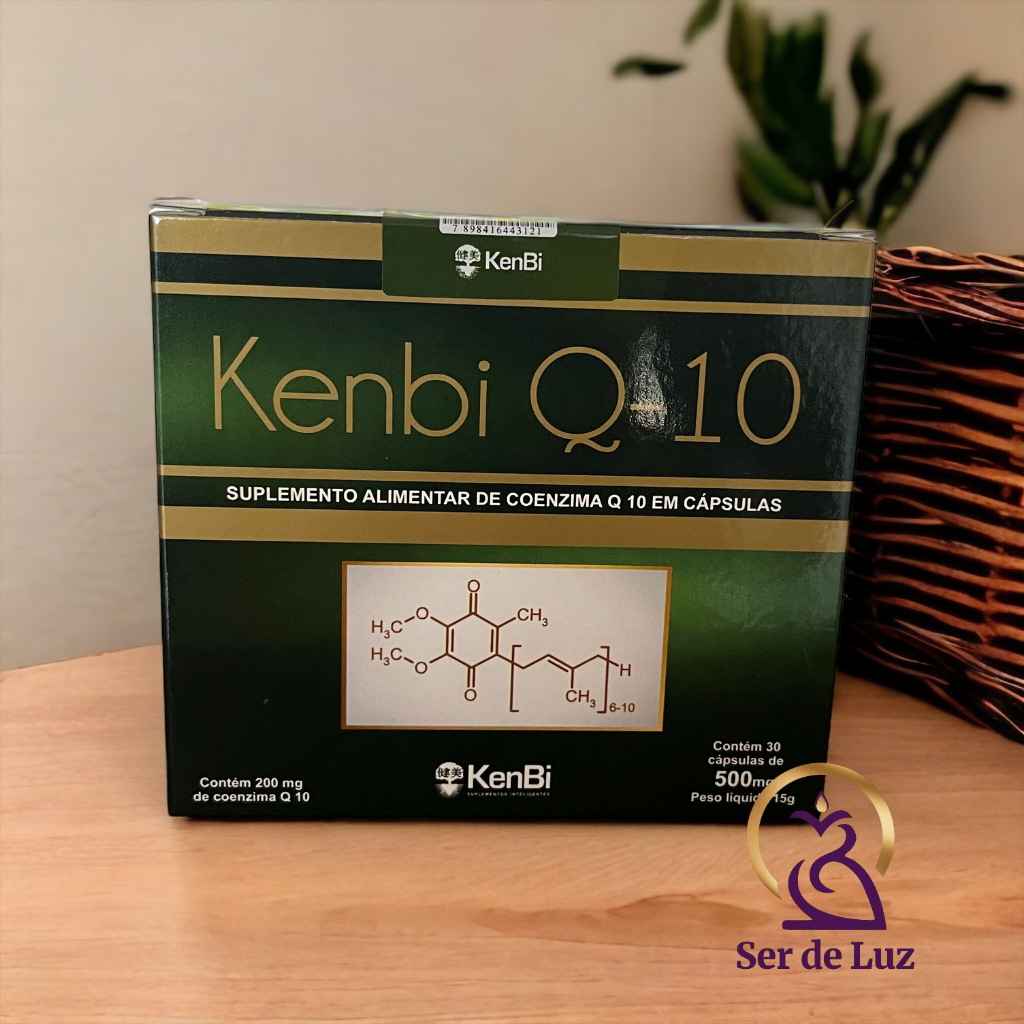 Kenbi Coenzima-Q10 Chlorella 500mg 30 cápsulas | Shopee Brasil