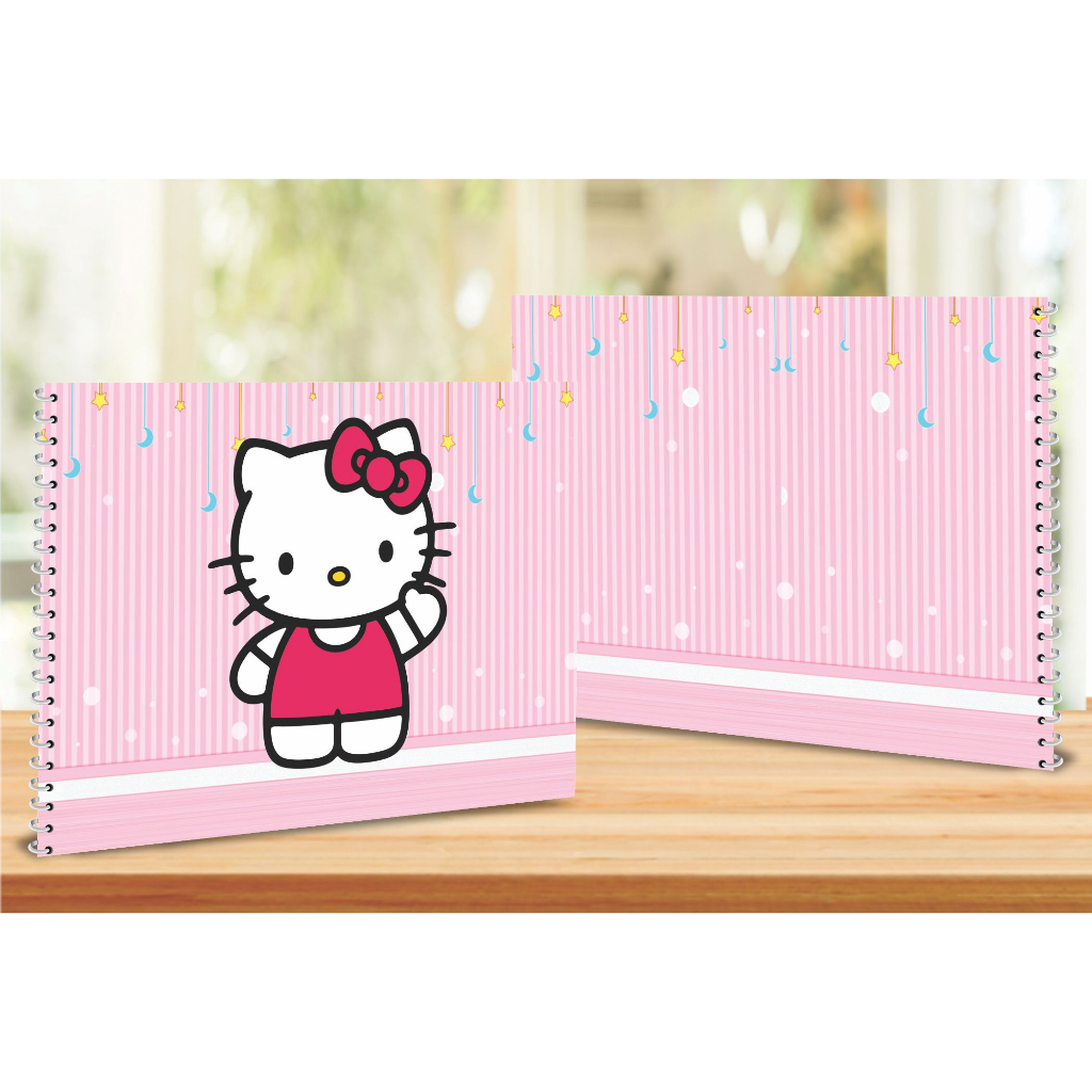 Caderno de Desenho Hello Kit 100fls ( Capa Mole ) | Shopee Brasil