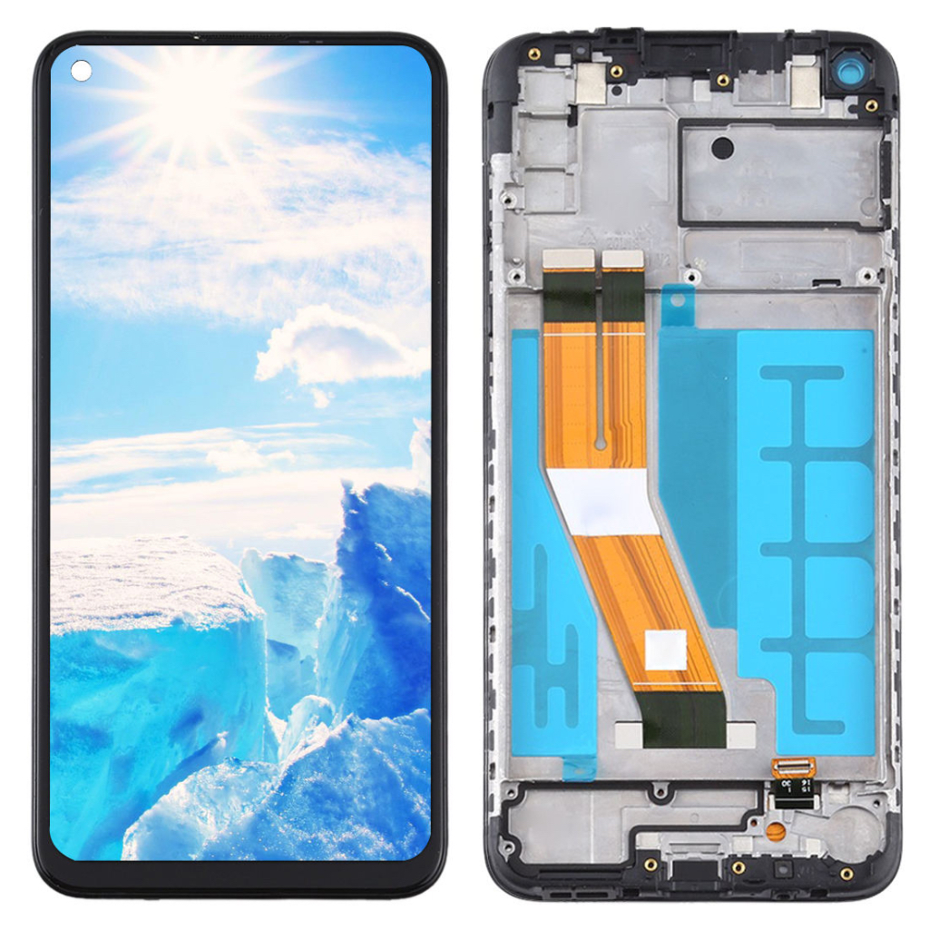 Tela Frontal Touch Display Lcd Completo A11 A115 Original Com Aro | Shopee Brasil