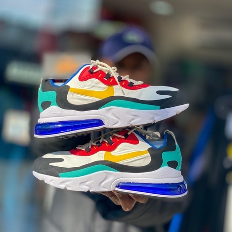 Tênis Naike Air Max 270 React com Bolha Solado Leve para Esportes ...