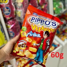 pipos Vitaminado sabores churrasco e cebola 60g Melhor Salgadinho do Nordeste. | Shopee Brasil