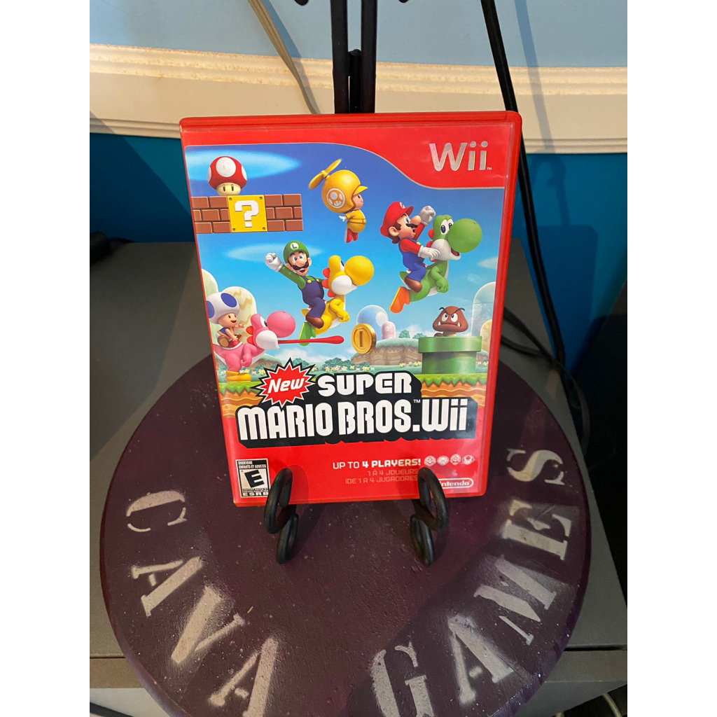 JOGO DE NINTENDO WII SUPER MARIO BROS | Shopee Brasil