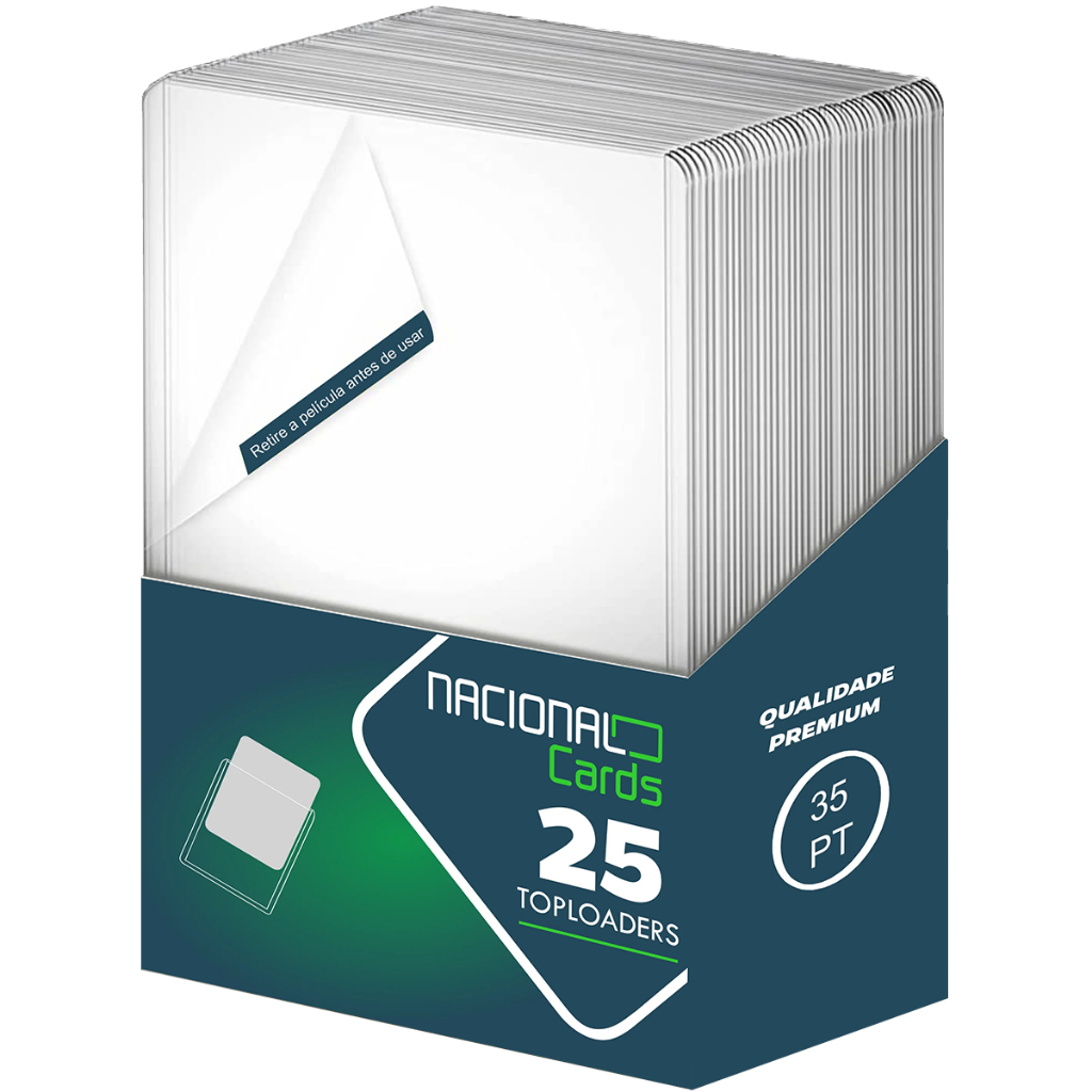 Toploader 3x4 Transparente 25 Unidades Standard Pokemon Magic | Shopee ...