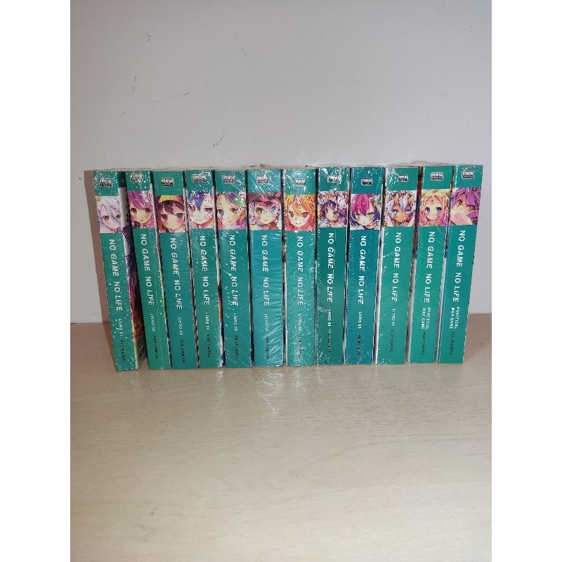 Novel No Game No Life volumes 1 ao 10 (Lacrados) + Practical War Game ...