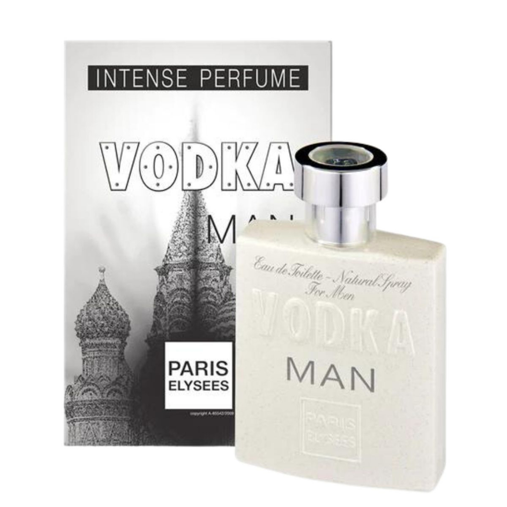 Perfume Vodka Man Paris Elysees 100ML Original | Shopee Brasil