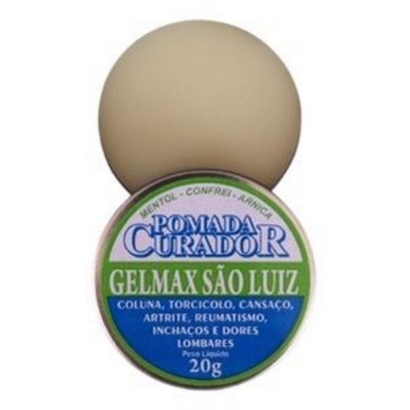 POMADA CURADOR GILMAX SÃO LUIZ -20g | Shopee Brasil