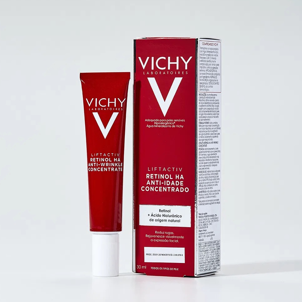 Creme Anti-idade Vichy Liftactive Retinol HA com 30 ML | Shopee Brasil