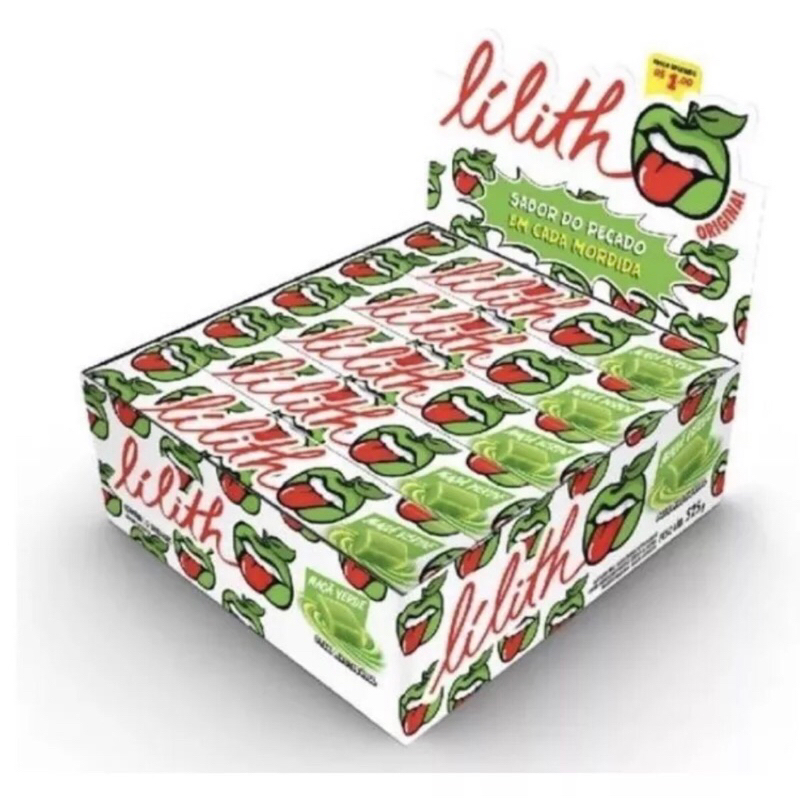 Bala Drops Lilith Maçã Verde 35g C/15 Un | Shopee Brasil