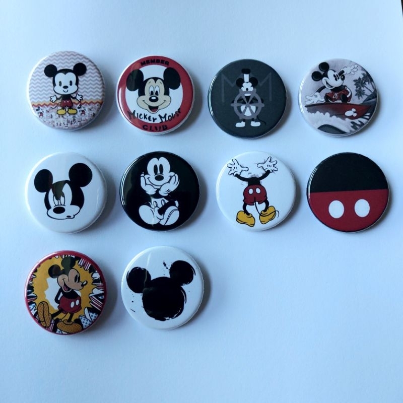 10 bottons Mickey | Shopee Brasil