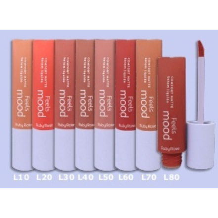 Ruby Rose Feels Mood Comfort Matte Position - Batom Líquido 4,1ml ...