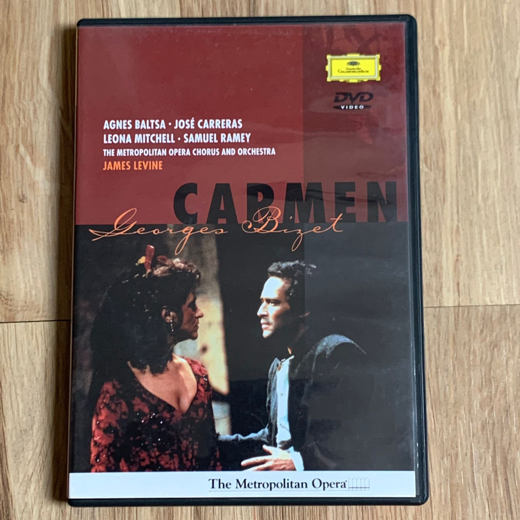 DVD CARMEN GEORGES BIZET THE METROPOLITAN OPERA | Shopee Brasil