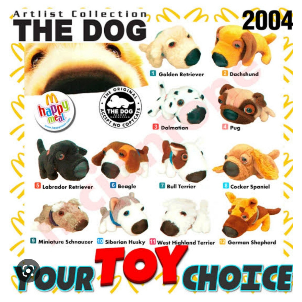 Coleção the dog mcdonald's | Shopee Brasil