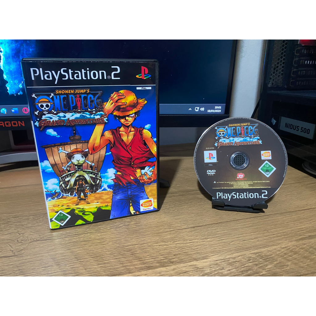 One Piece Grand Adventure para PS2 | Shopee Brasil
