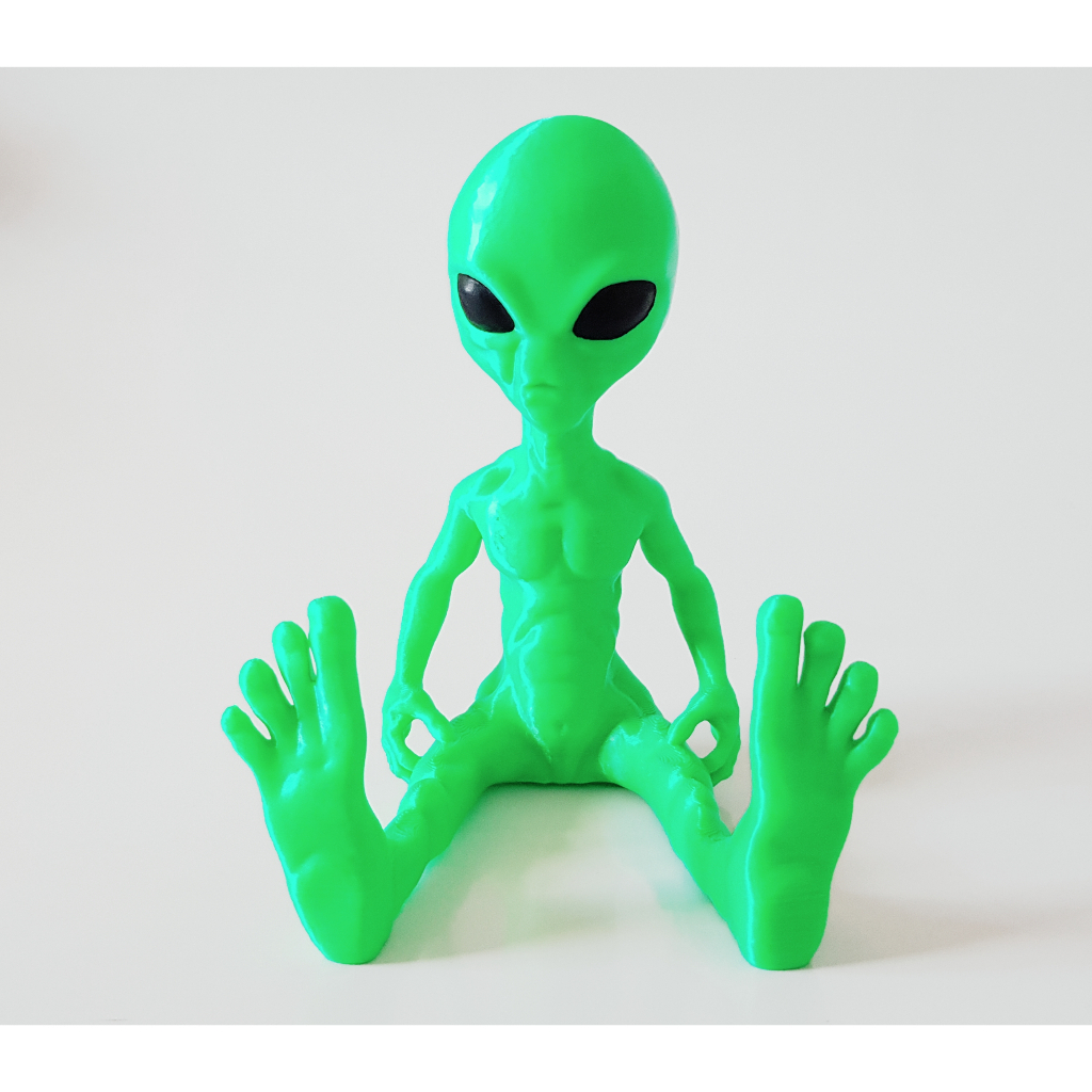 Boneco Decorativo Et Alien Alienígena Sentado | Shopee Brasil