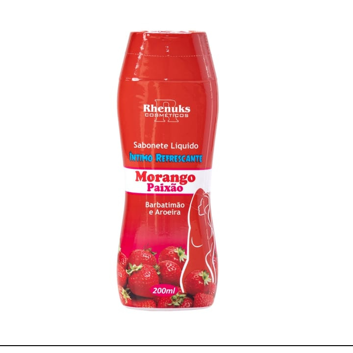 sabonete intimo de morango 200 ml | Shopee Brasil