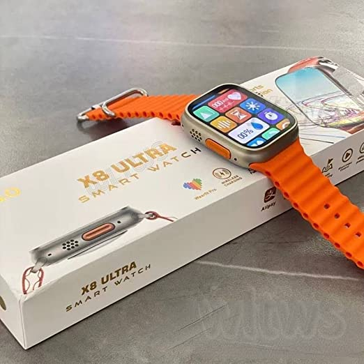 Smartwatch Original X8 Ultra Smart Watch Serie 8 NFC Always-on Display ...