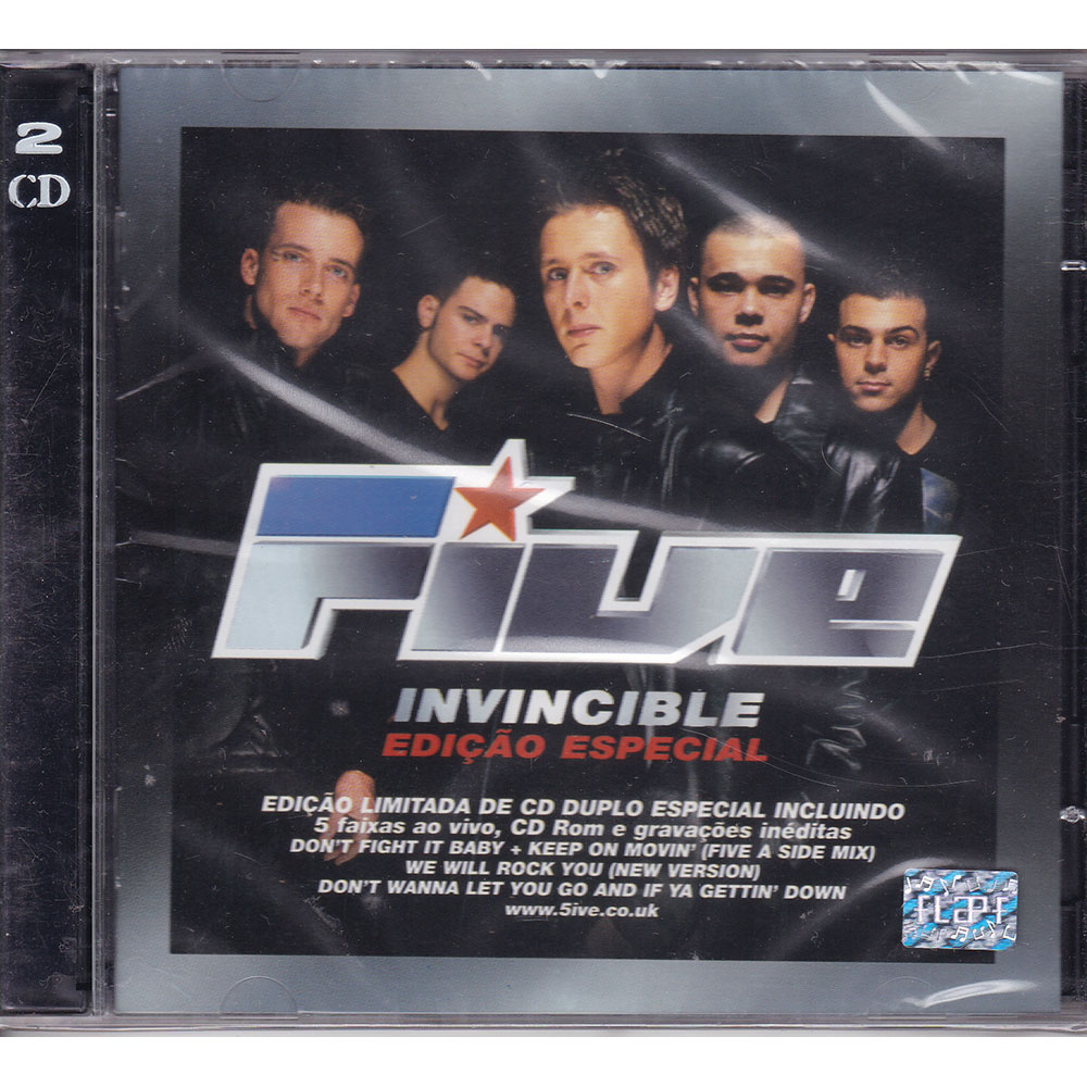 CD Five - Invincible - Especial Edition - Duplo - Lacrado | Shopee Brasil