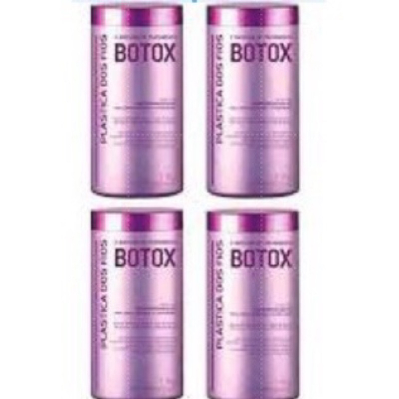 4 Botox Plastica dos Fios Selagem Termica Progressiva 1kg | Shopee Brasil