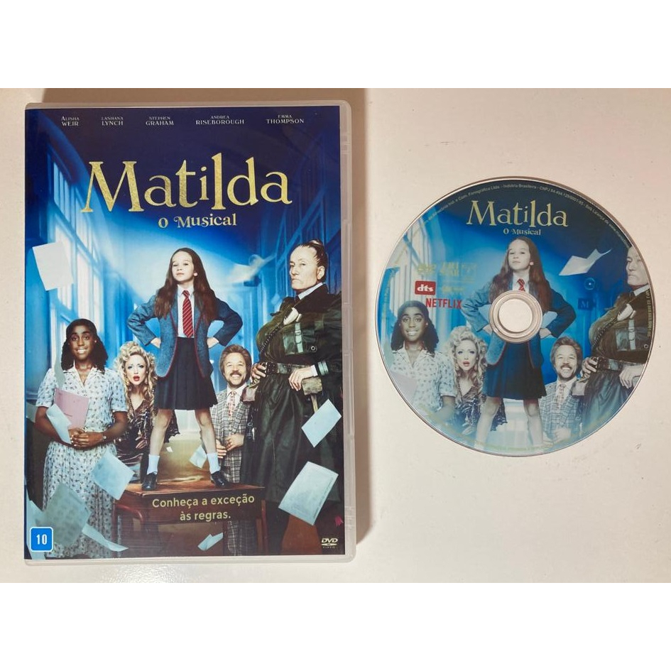 DVD - Matilda - O Musical - Dublado e Legendado | Shopee Brasil