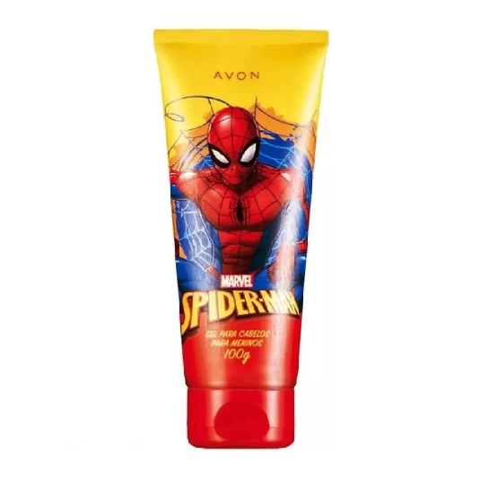 Gel Para Cabelos Spider-Man Homem-Aranha Infantil Avon 100g | Shopee Brasil