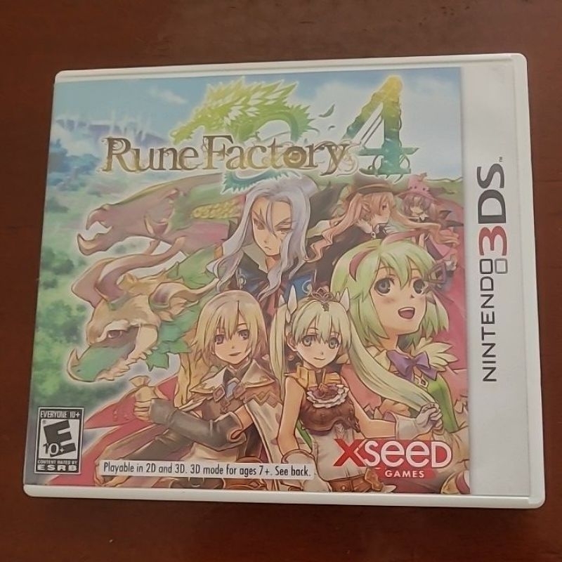 Rune Factory 4 3DS | Shopee Brasil