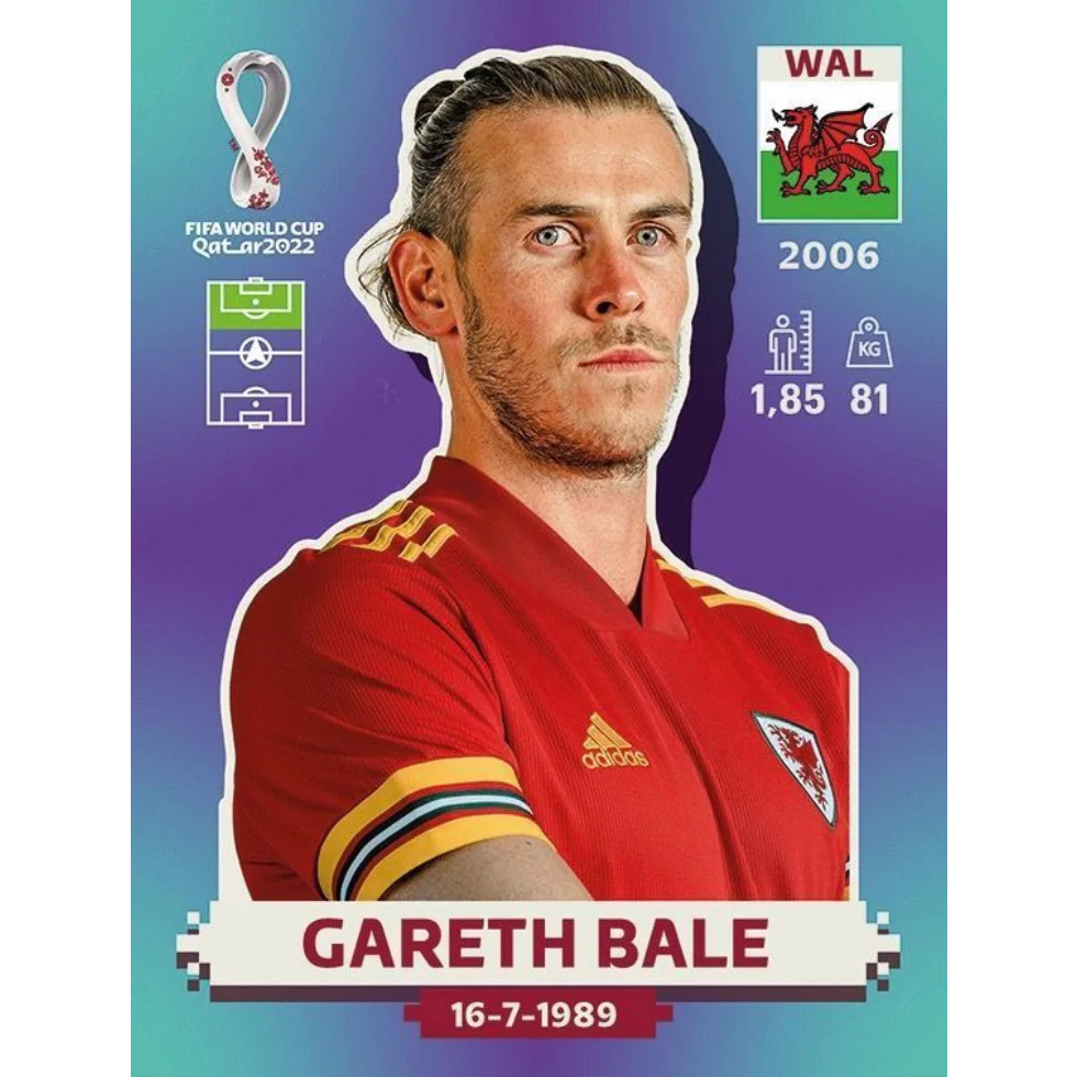 Figurinhas Pais de Gales - Panini World Cup 2022 Stickers - WAL - Várias Figurinhas Copa do ...