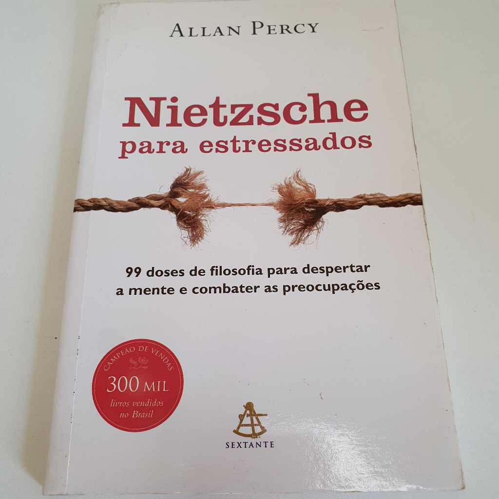 Livro Nietzsche para Estressados - Allan Percy - L8026 | Shopee Brasil