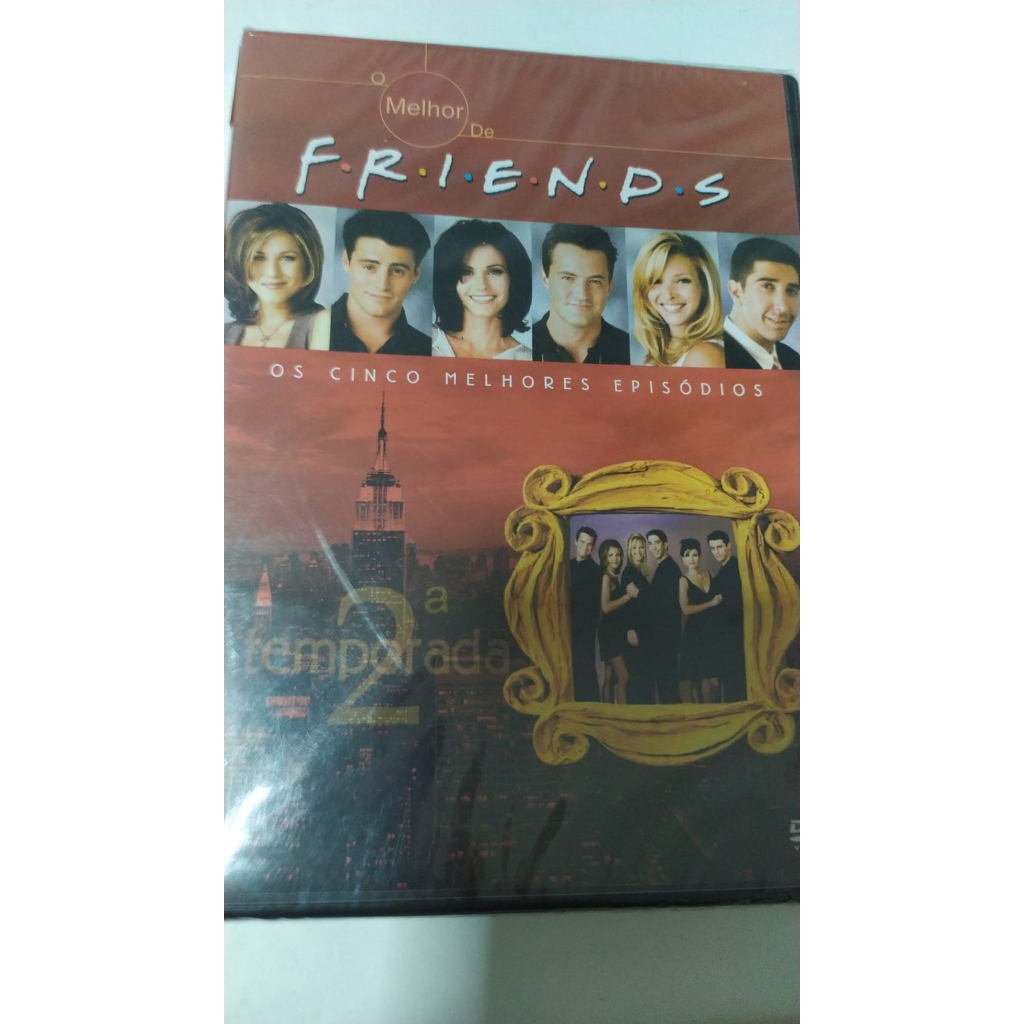 dvd FRIENDS- 2 temporada-lacrado | Shopee Brasil