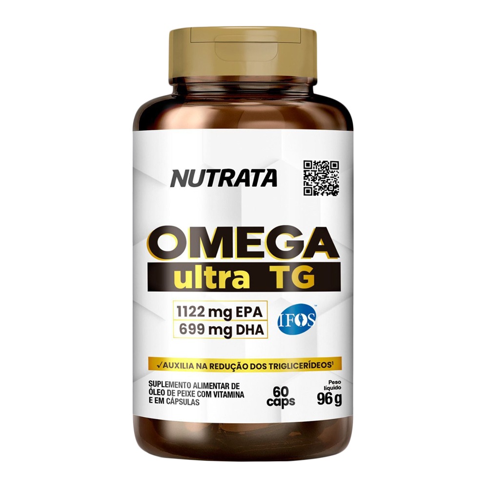 Ômega 3 Ultra Tg 1821mg 60 Cápsulas - Nutrata | Shopee Brasil
