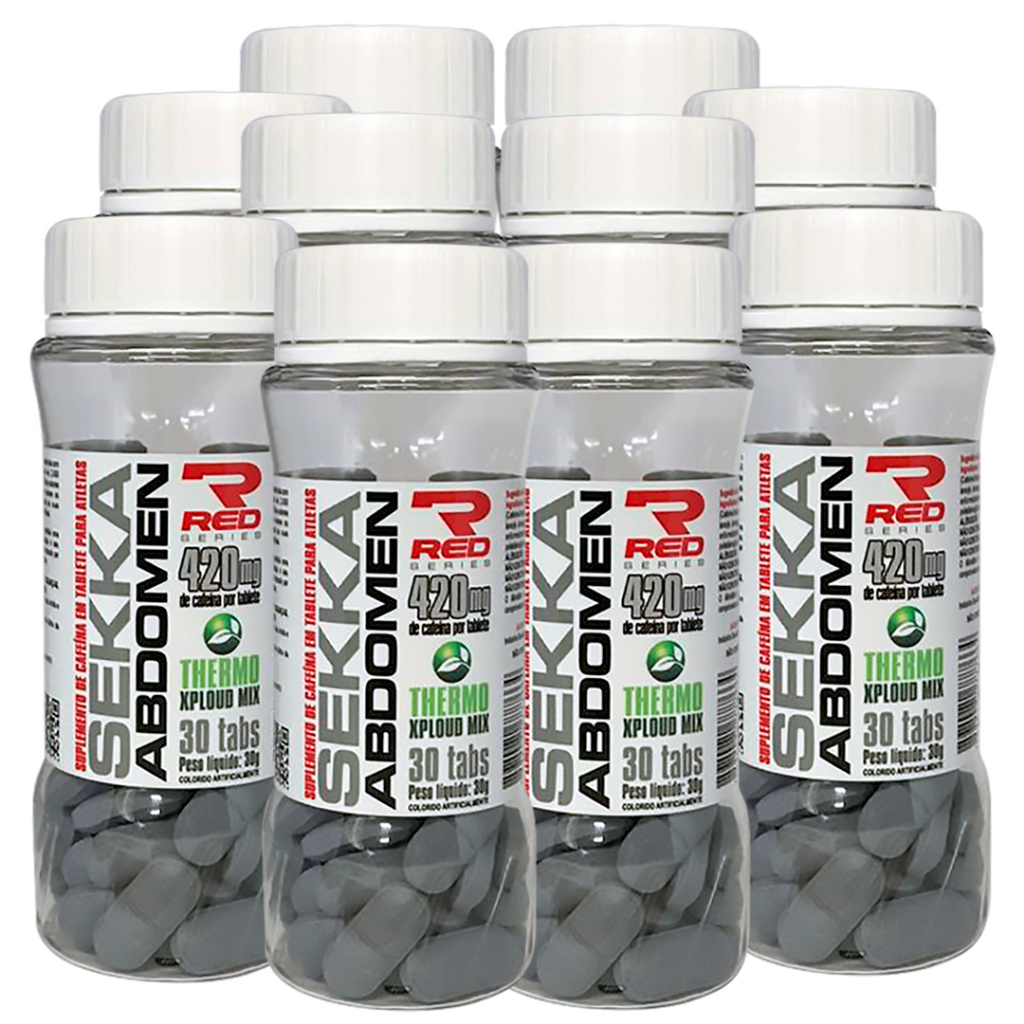 20 X SEKKA ABDOMEN 30 TABLETES | Shopee Brasil