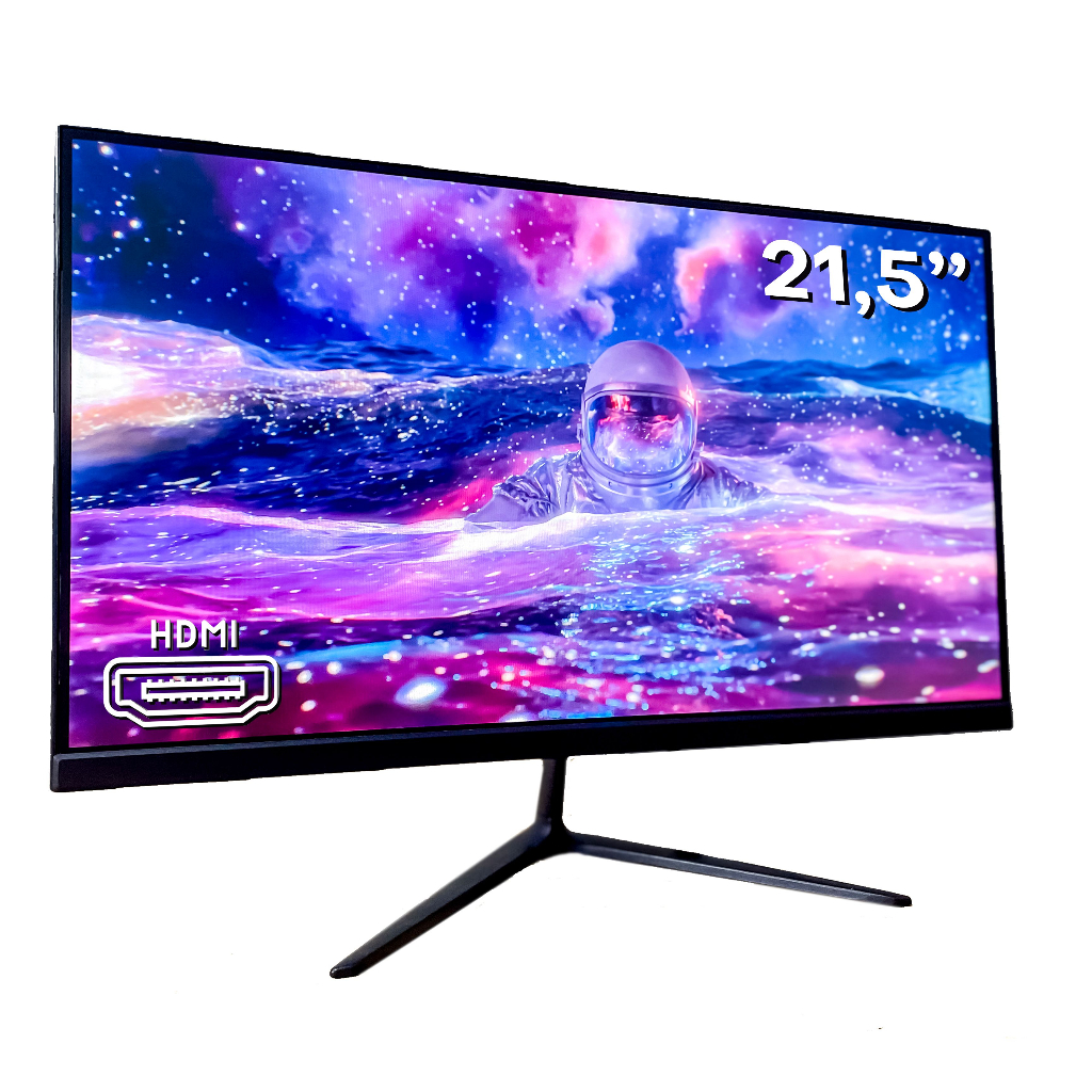 Monitor Widescreen 21.5'' Polegadas Borda Ultrafina Full HD 75HZ Novo ...