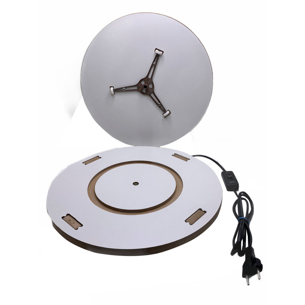 Base Giratoria Video 360 Mesa Rotativa de Produtos 220v Mdf | Shopee Brasil