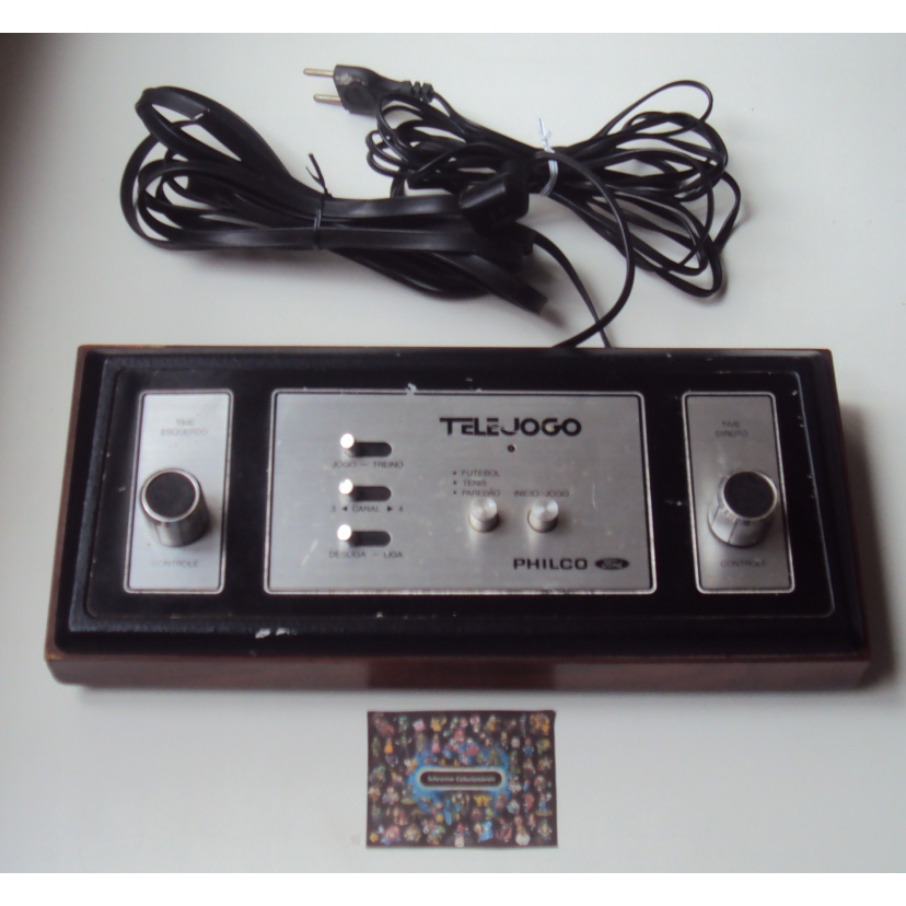 Telejogo Philco Ford - Liga e apresenta tela preta | Shopee Brasil