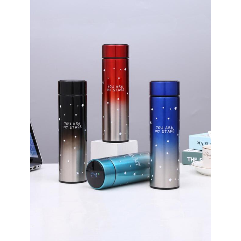 "Garrafa Termica Inteligente" Colorida Com Visor De Temperatura ...