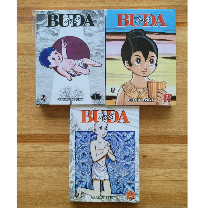 Mangá Buda Vol. 1, 2 e 3 - JBC | Shopee Brasil