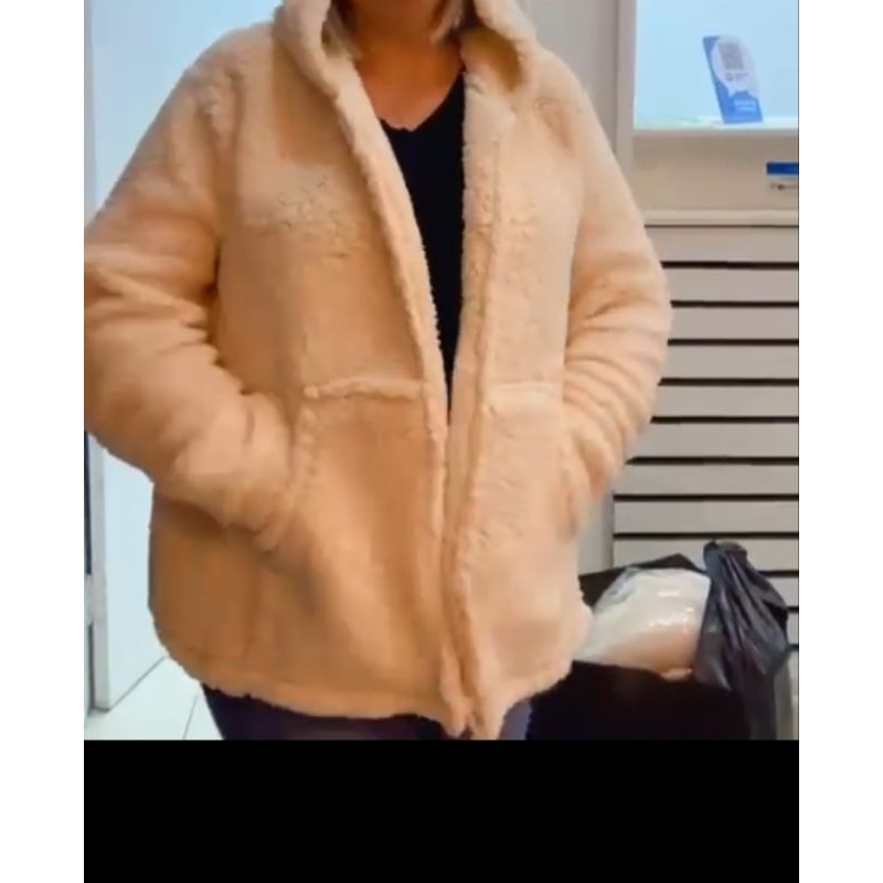 casaco teddy plus size | Shopee Brasil