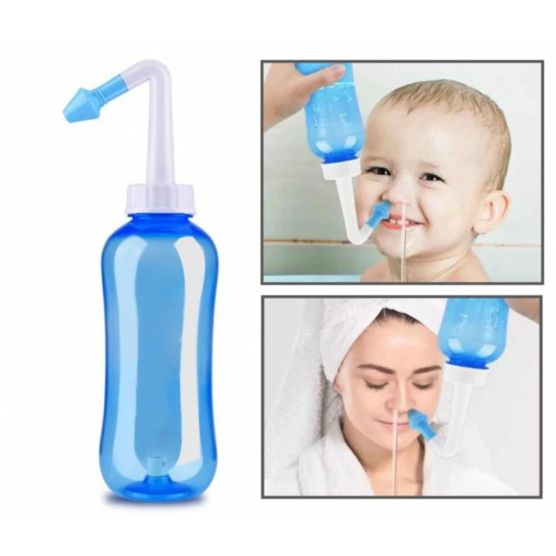 Irrigador Limpeza Nasal Nariz Saudável 2 Bicos 300ml | Shopee Brasil