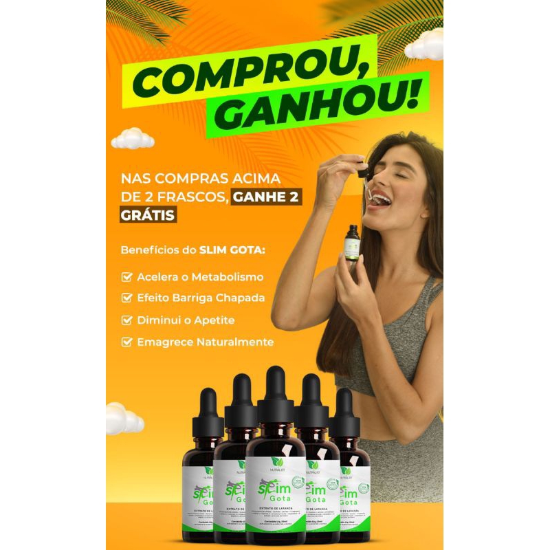 Slim Gotas Original | Shopee Brasil