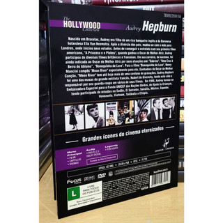 DVD Audrey Hepburn - The Hollywood Collection (Original Seminovo ...