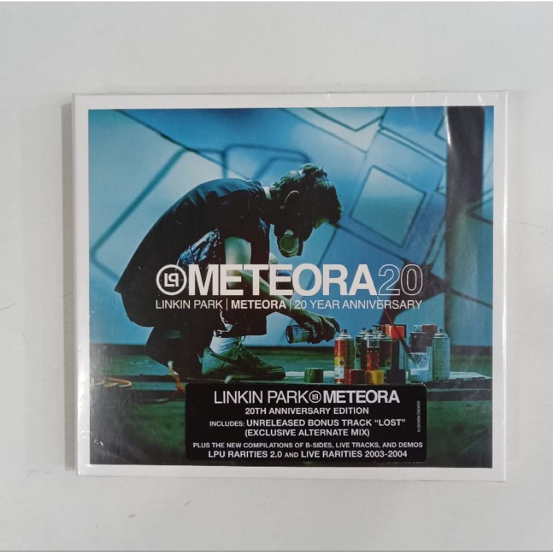 CD LINKIN PARK-METEORA ( 20TH ANNIVERSARY ) COM 3 CDS LACRADO | Shopee ...