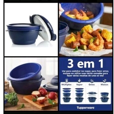 Tupperware Smart Multi Cooker 3 Em 1 Microondas Prático | Shopee Brasil