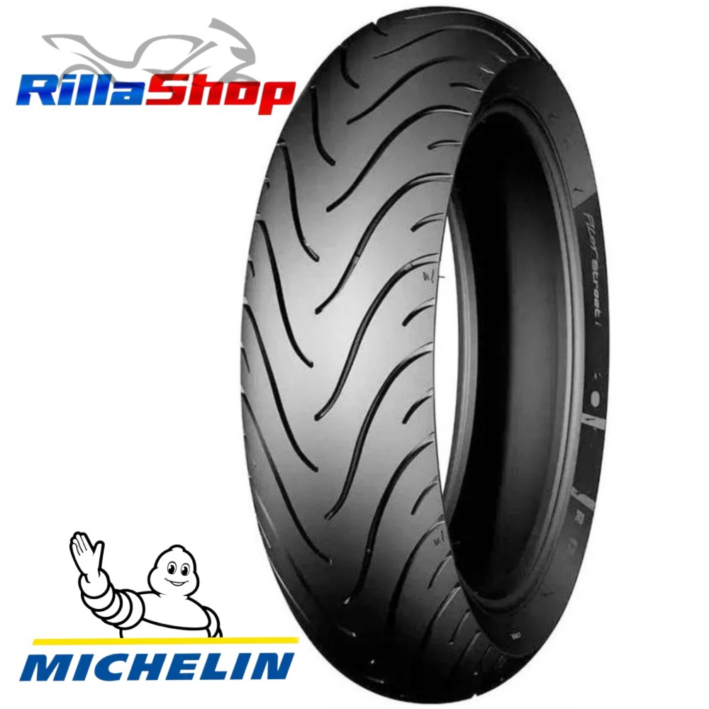 Pneu Traseiro Michelin Pilot Street 180/55-17 73w Cb Mt Hornet R1 R6 ...