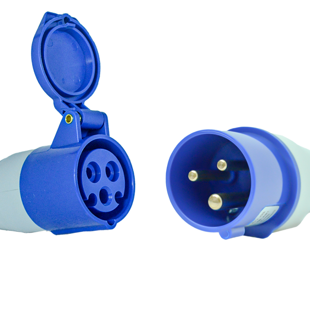 Conjunto Industrial Tomada + Plug Macho 2p+t 16a | Shopee Brasil