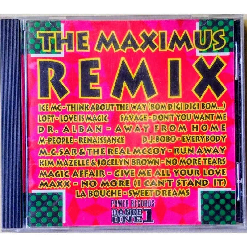 CD The Maximus Remix original usado importado flash house dance anos 90 ...