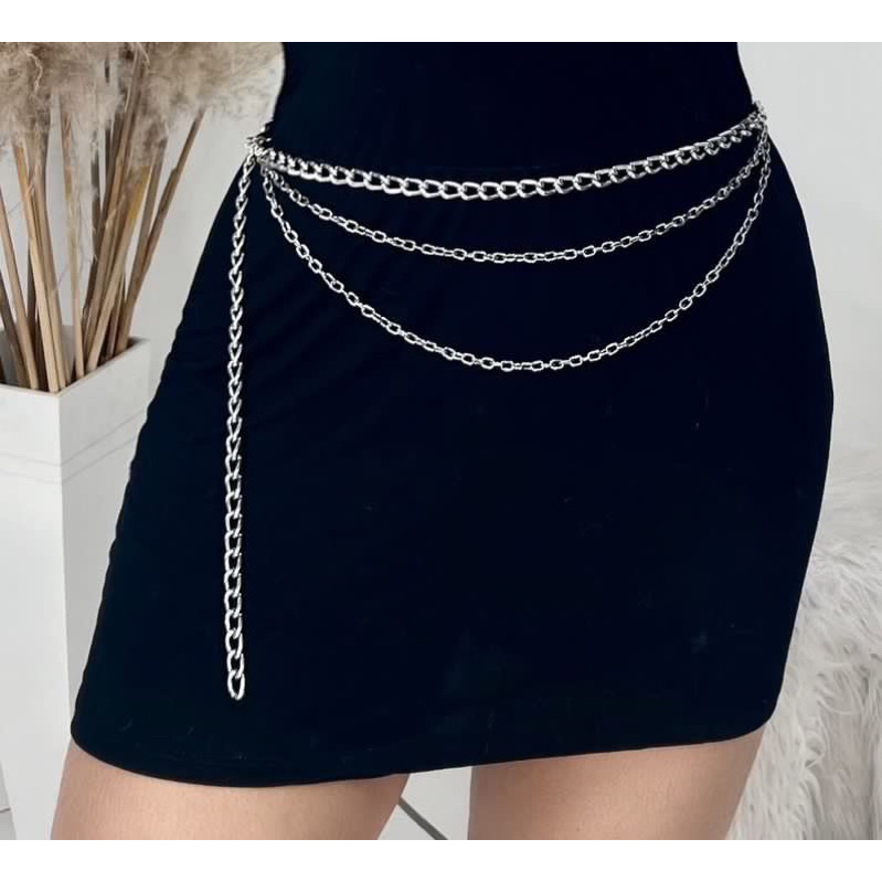 Cinto Corrente de Cintura Correntinha Feminino Metal Moda Blogueira ...