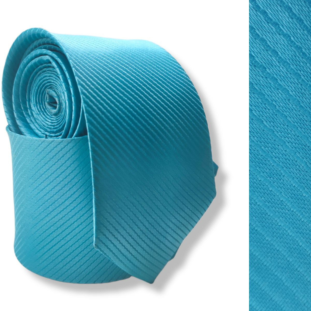 Gravata Azul Tiffany Riscado Fino Social Casamentos Padrinhos Noivos ...