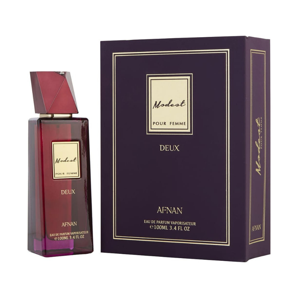 Perfume Modest Pour Femme Deux Afnan 100ml | Shopee Brasil