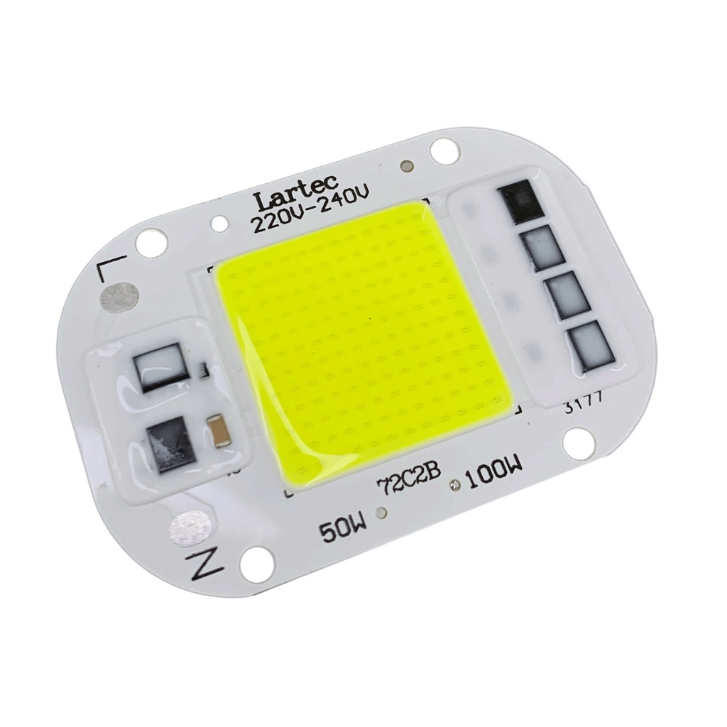 05 Chips Led 100w Sem Reator Luz Branco Frio 110v Ou 220v | Shopee Brasil