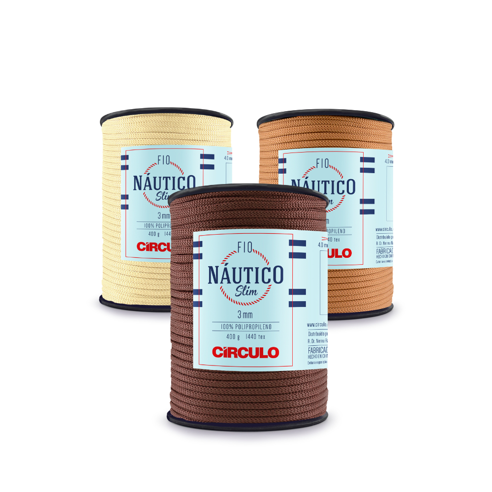 Fio Náutico Slim Marca Circulo 3mm 278m / 400gr Escolha Cor | Shopee Brasil